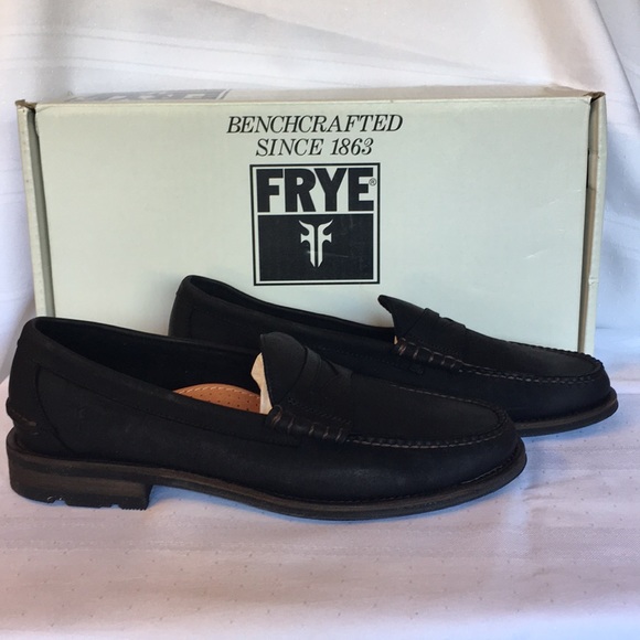 Frye | Shoes | New Frye Adam Penny Loafers In Black | Poshmark